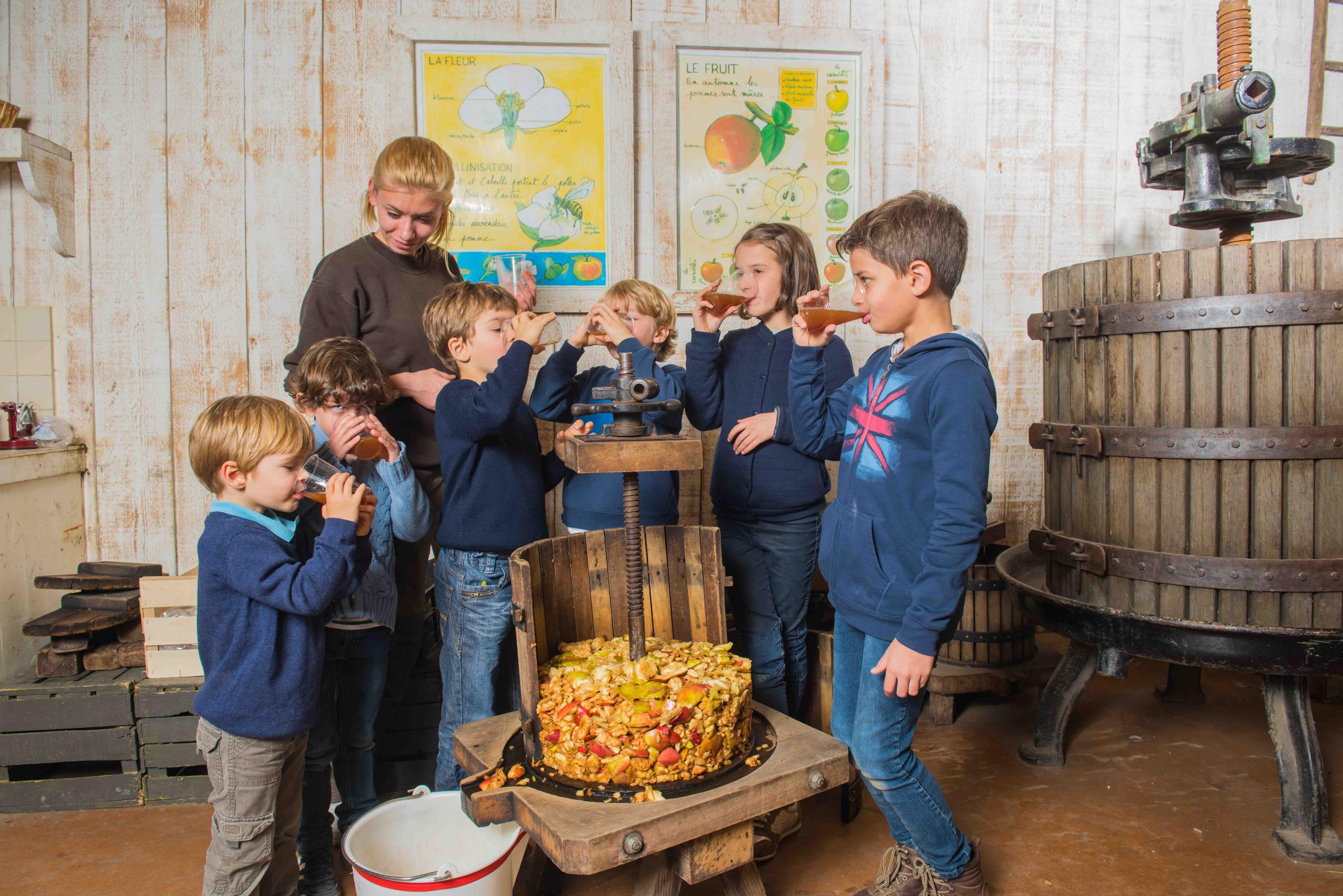 Atelier Jus de Pommes | Les Fermes de Gally